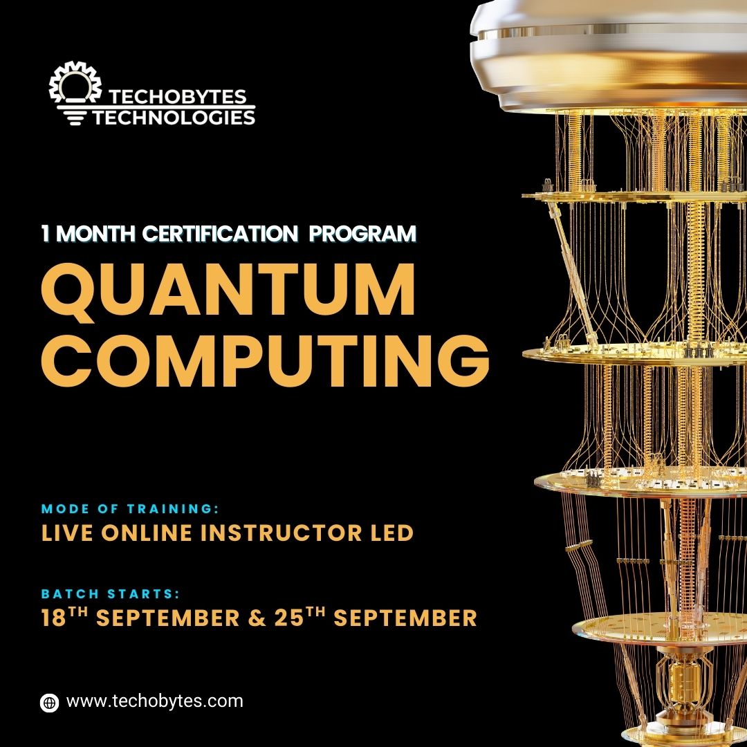 QUANTUM COMPUTING | 1 MONTH PROFESSIONAL CERTIFICATION PROGRAM